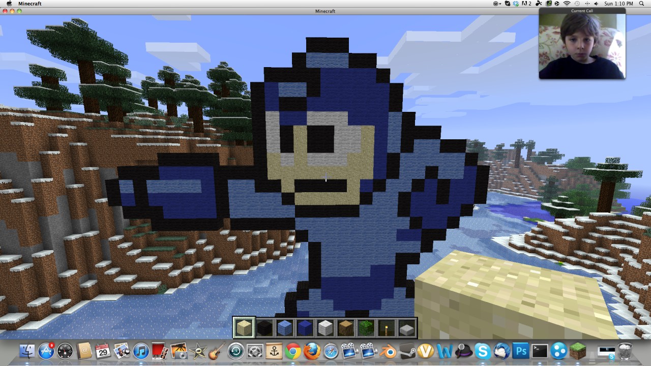 cool pixel art Minecraft Map