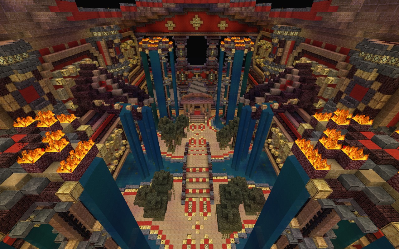 Oasis Temple Minecraft Map