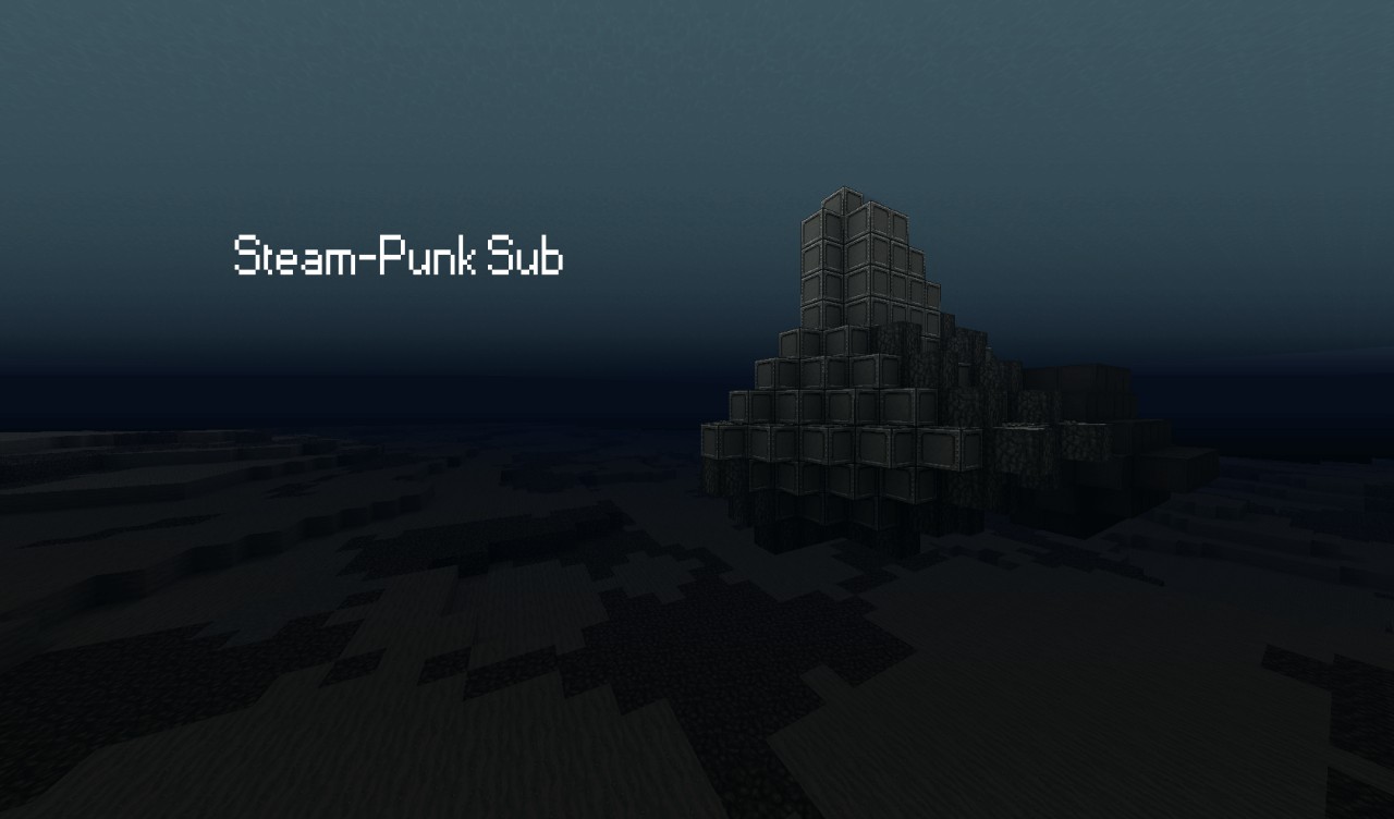 Steam-punk Sub Minecraft Map