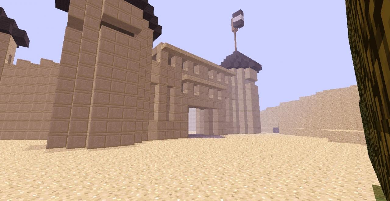 Synthia the Sandstone Fortress Minecraft Map