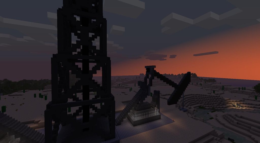 Oil Derrick and Pumpjacks Minecraft Map