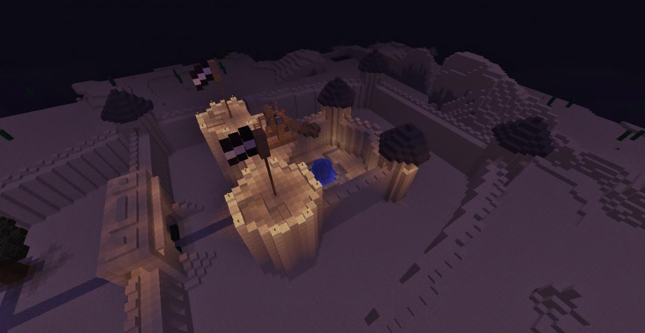 Synthia the Sandstone Fortress Minecraft Map