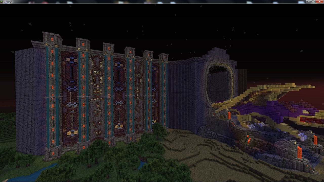 Dragon Temple (W.I.P) Minecraft Map