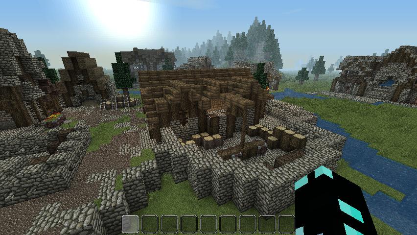 River Side Village Minecraft Map