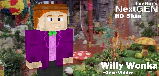 Willy Wonka- HD Skin