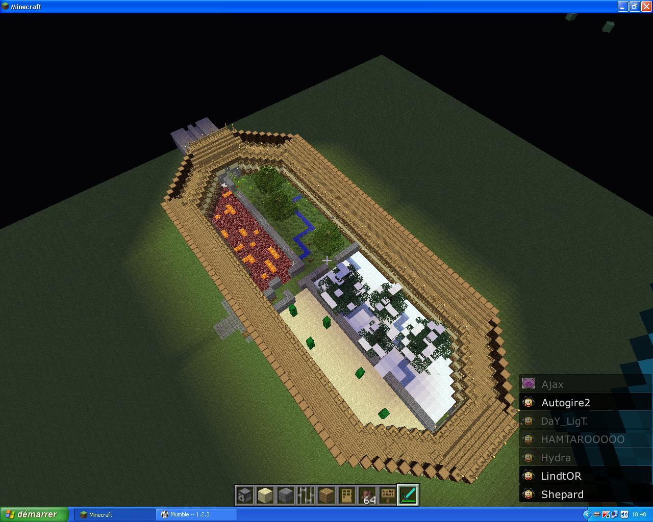 The Big Survival Arena Minecraft Map