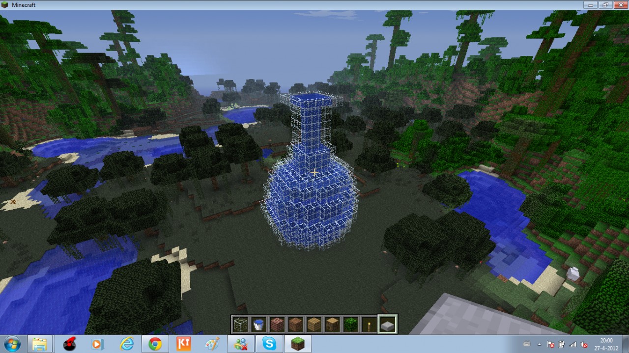 watter bottle Minecraft Project