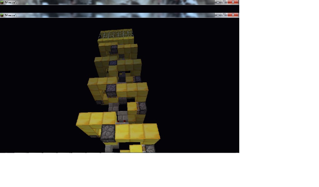 working redstone elevator Minecraft Map