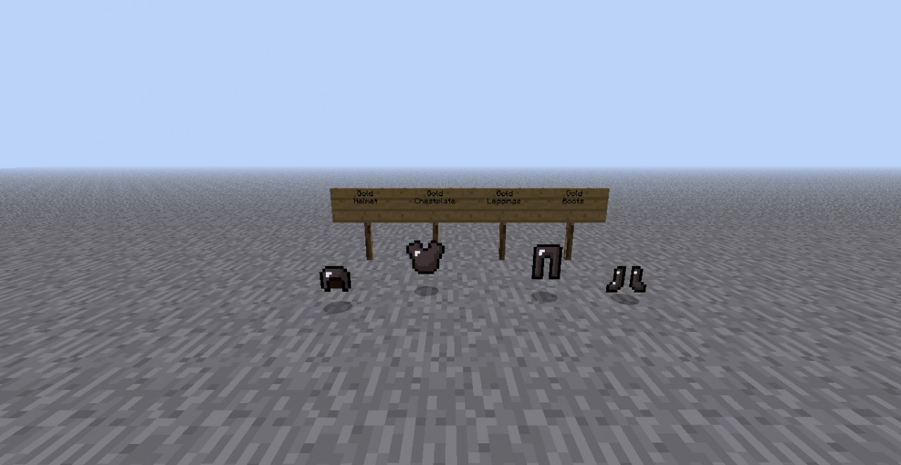 Tools and Armor Color Swap Minecraft Texture Pack