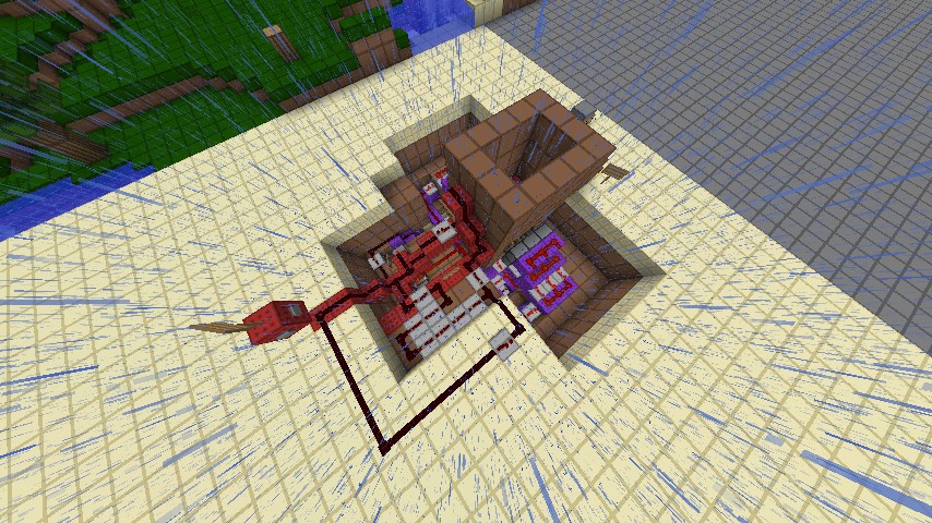 2x6 piston fall pit thingy Minecraft Map