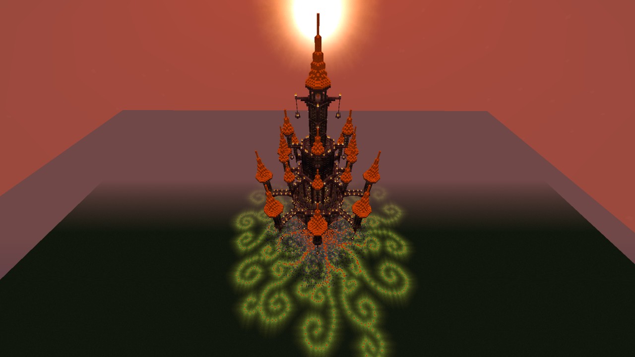 The Temple of Fire Minecraft Map