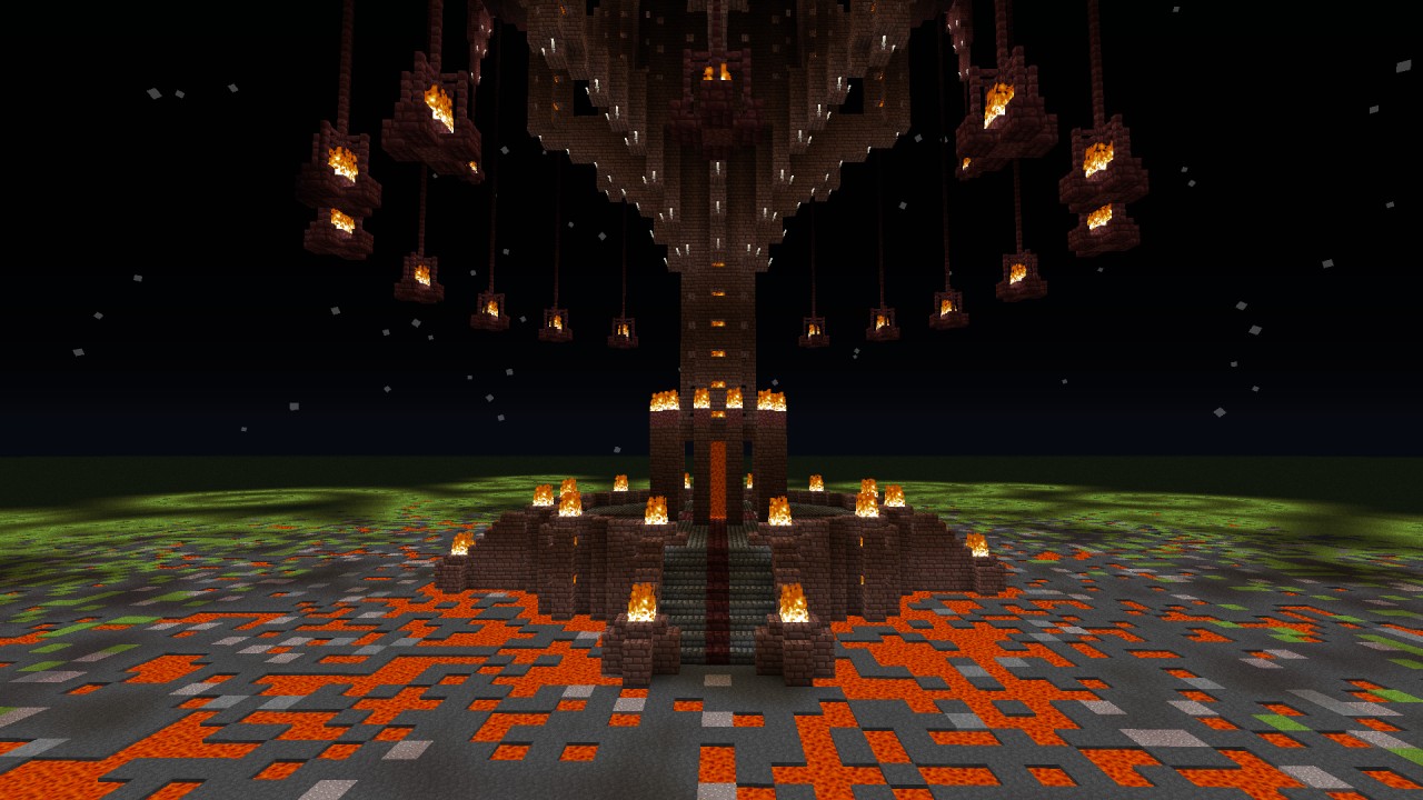 The Temple of Fire Minecraft Map