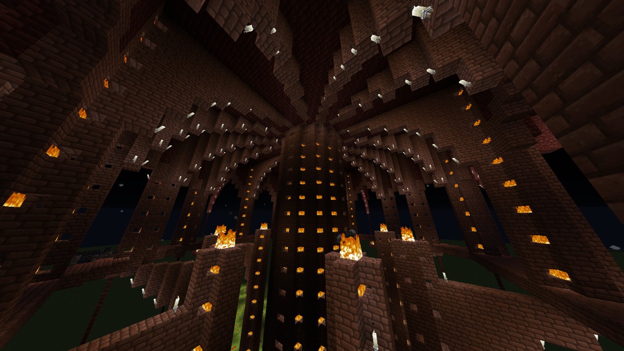 The Temple of Fire Minecraft Map