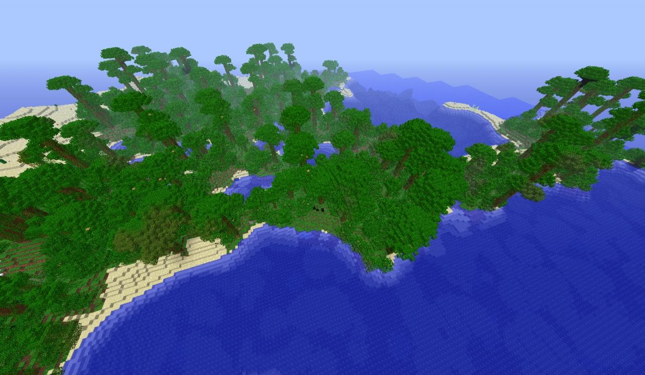 Jungle city Minecraft Map