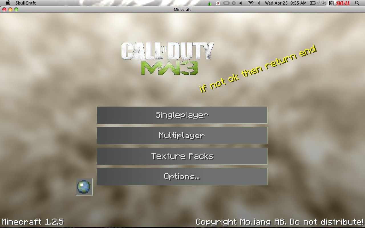 MW3 Minecraft Texture Pack
