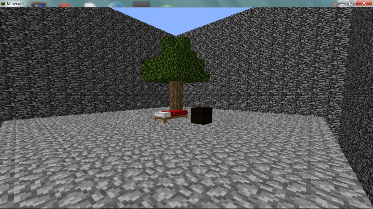 survival box Minecraft Map