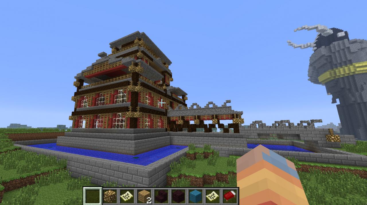My_first_structure Chinese temple(old) Minecraft Map