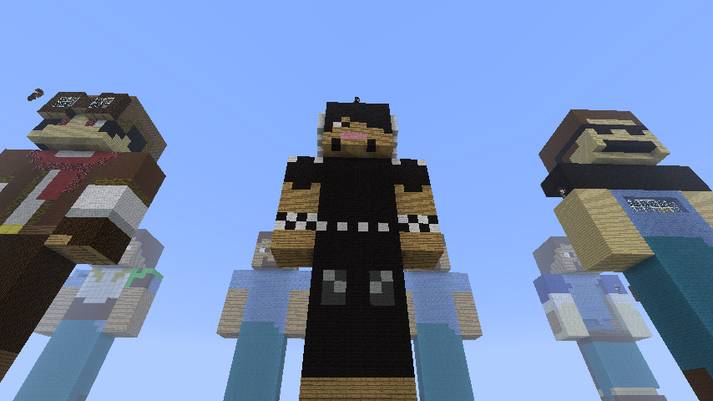Full Skin Creation Minecraft Map
