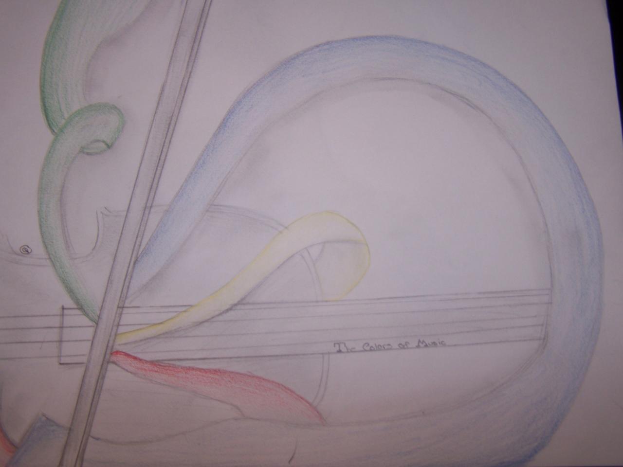 Art! 2nd Drawling! The Colors of Music