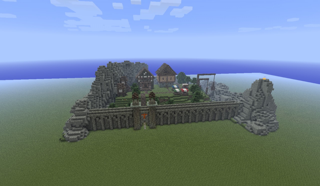 Grand City (Dwarf Town) Minecraft Map