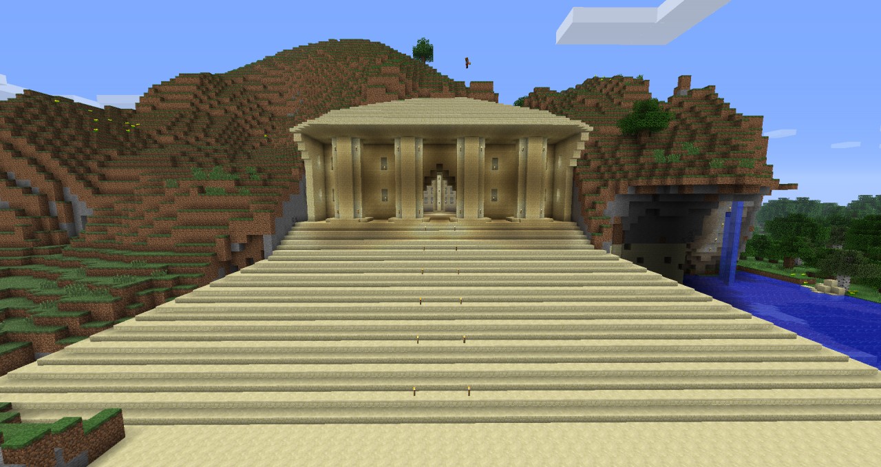 Temple Minecraft Map