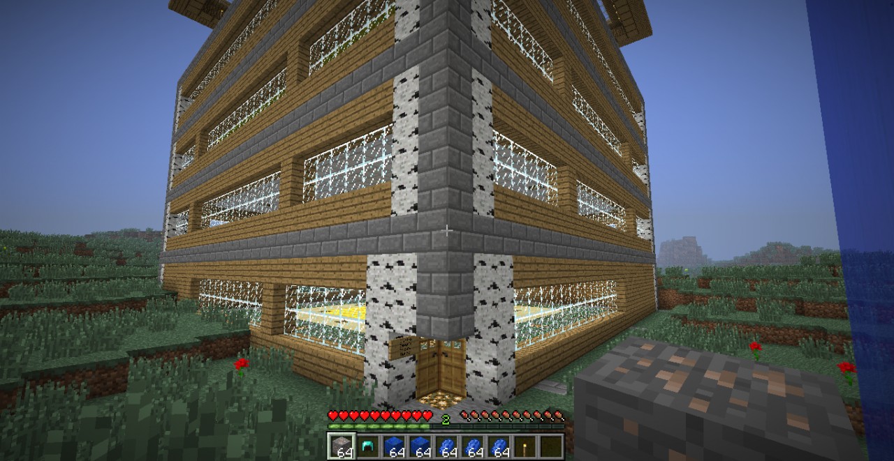 Big House 10 Hours of Building Minecraft Map