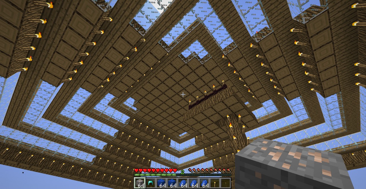 Big House 10 Hours of Building Minecraft Map