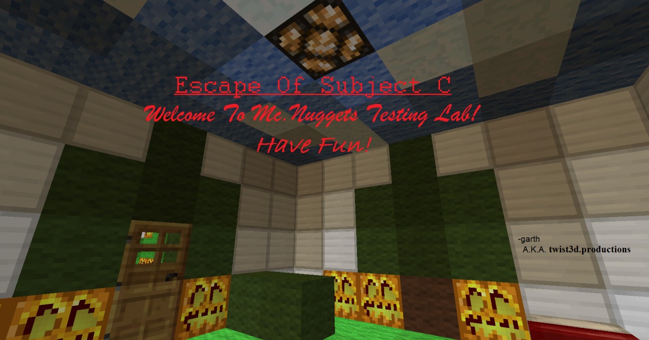 escape mc. nuggets Minecraft Map