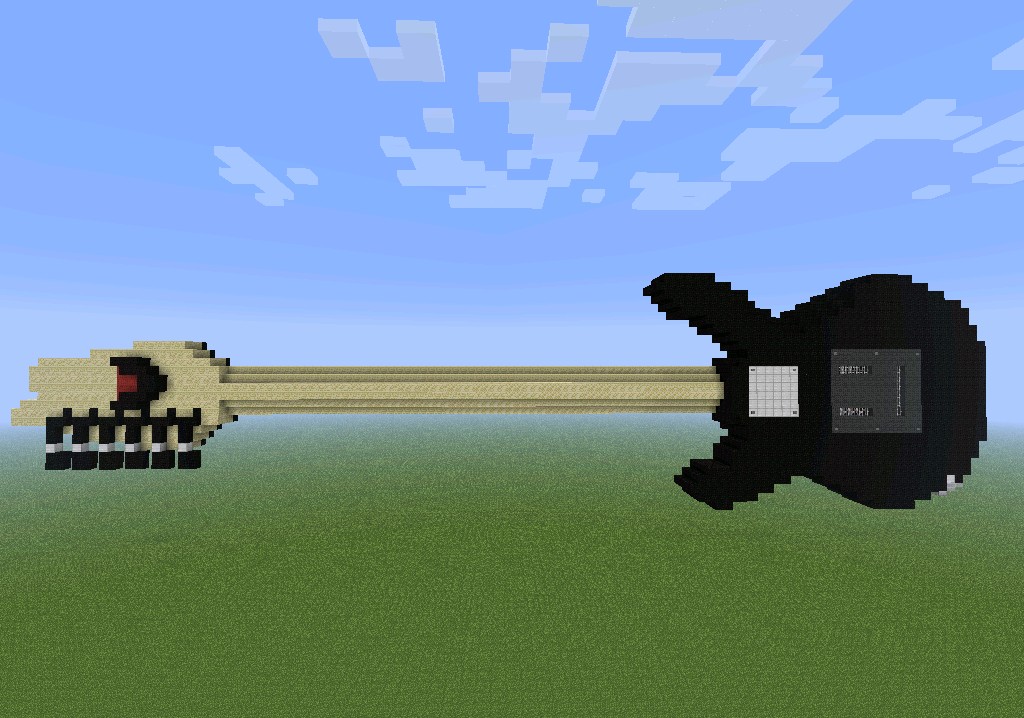 ANDERCON'S GUITAR COLLECTION: ELECTRIC AND ACOUSTIC! Minecraft Map