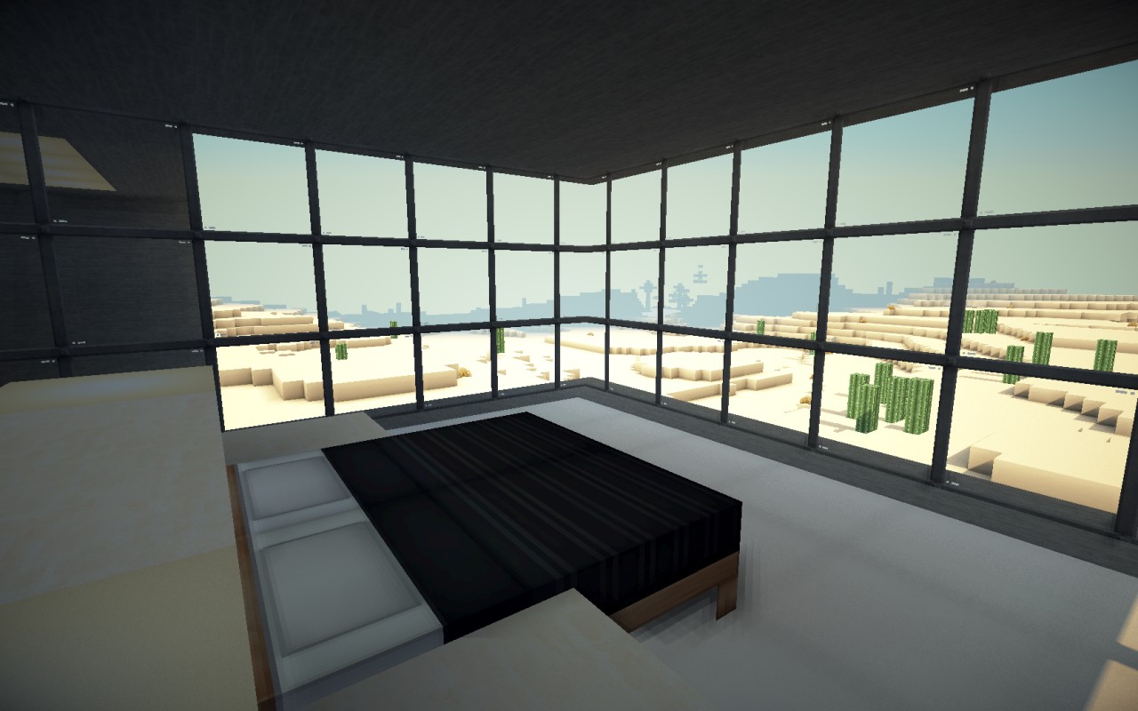 Modern Desert Villa Minecraft Map