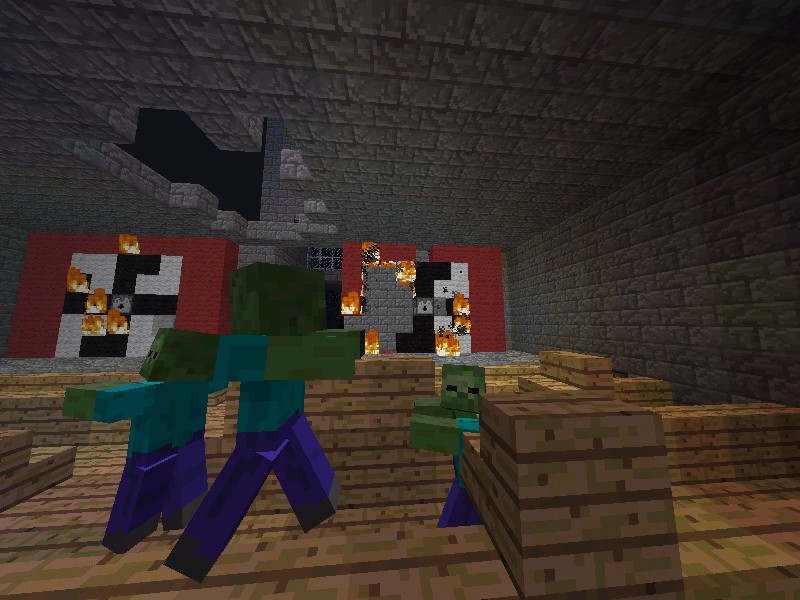 zombie survival (wave style) Minecraft Map