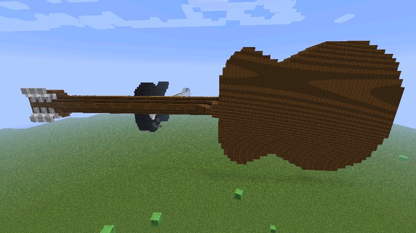 ANDERCON'S GUITAR COLLECTION: ELECTRIC AND ACOUSTIC! Minecraft Map