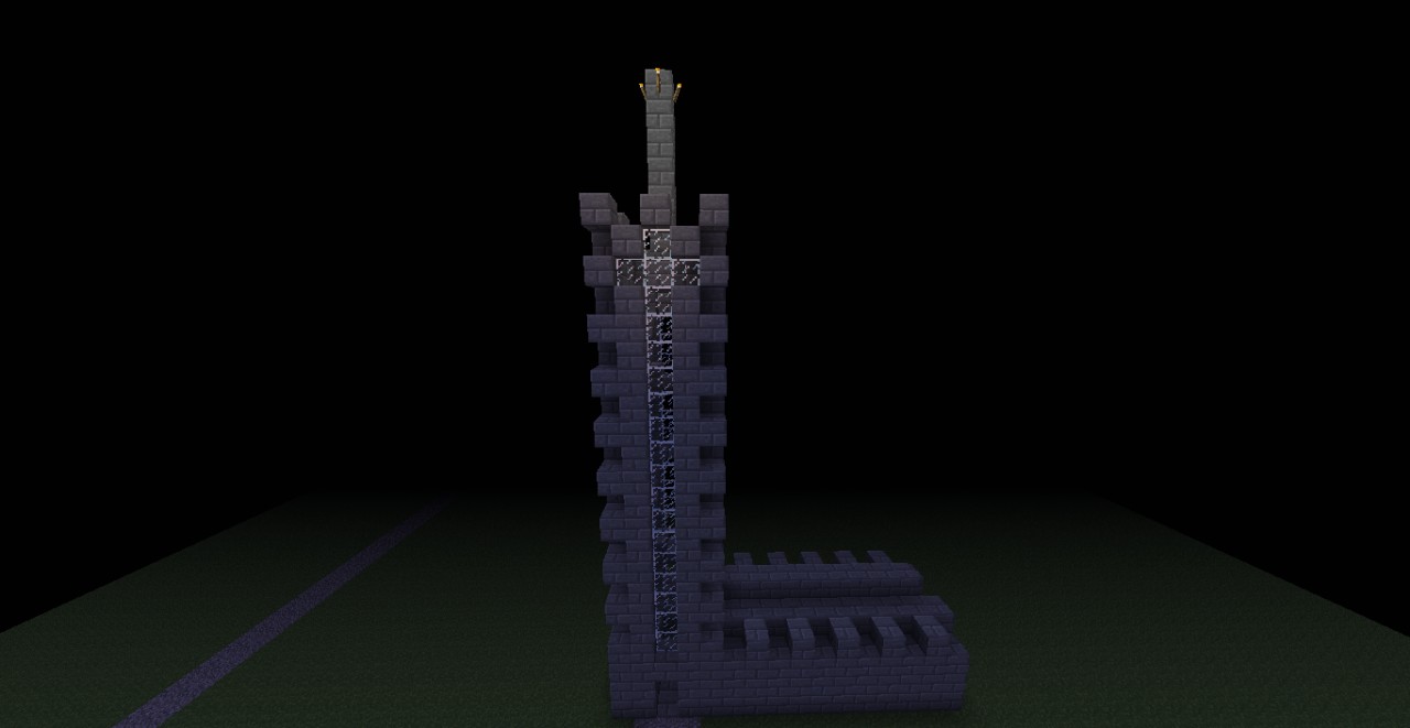 I made this tower Minecraft Map