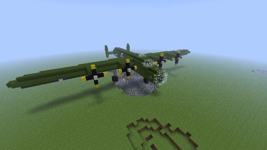 B-24Y Liberator (With working bombs!) Minecraft Map