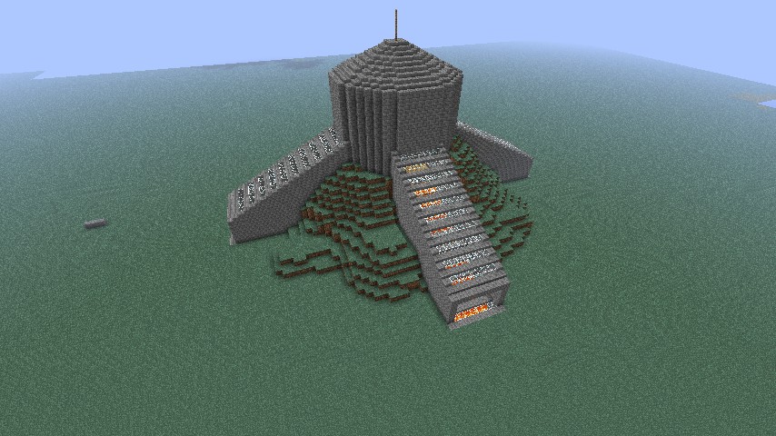 Spawn Tower - Lava motive Minecraft Map