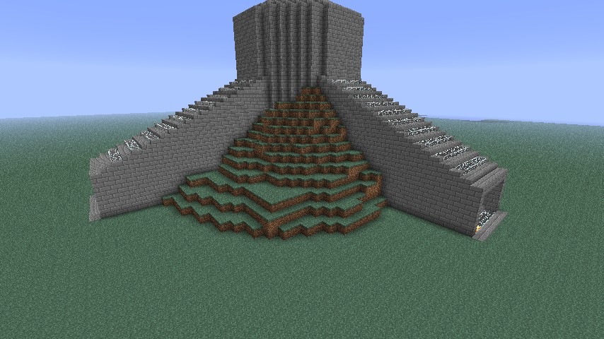 Spawn Tower - Lava motive Minecraft Map