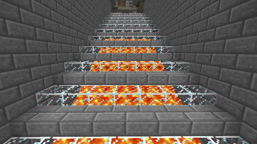 Spawn Tower - Lava motive Minecraft Map