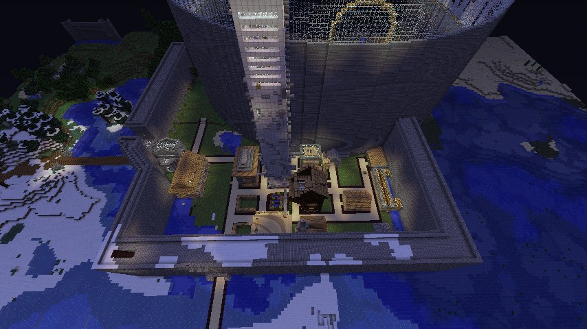 EnderCraft Spawn Minecraft Map