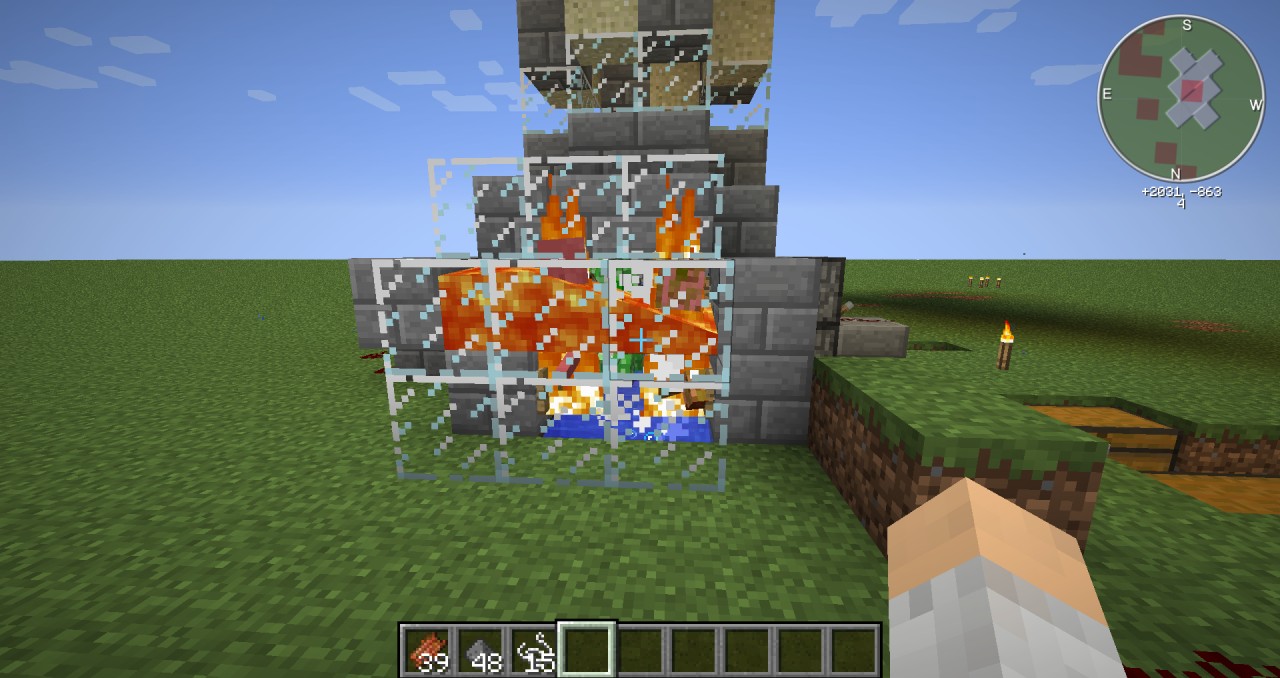 Strong mob trap Minecraft Map