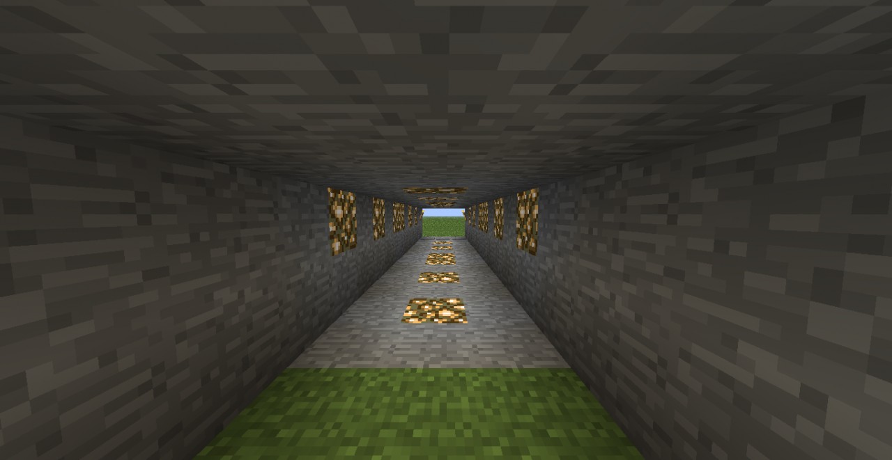 Piston Corridor Minecraft Map