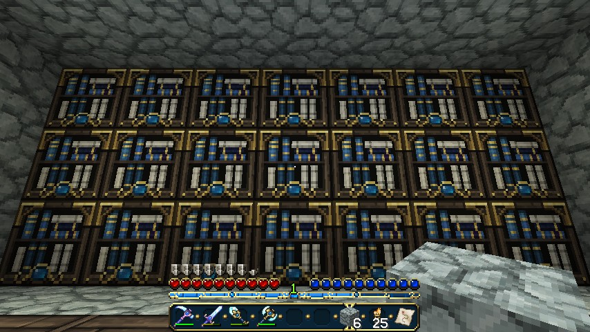 Library Minecraft Map