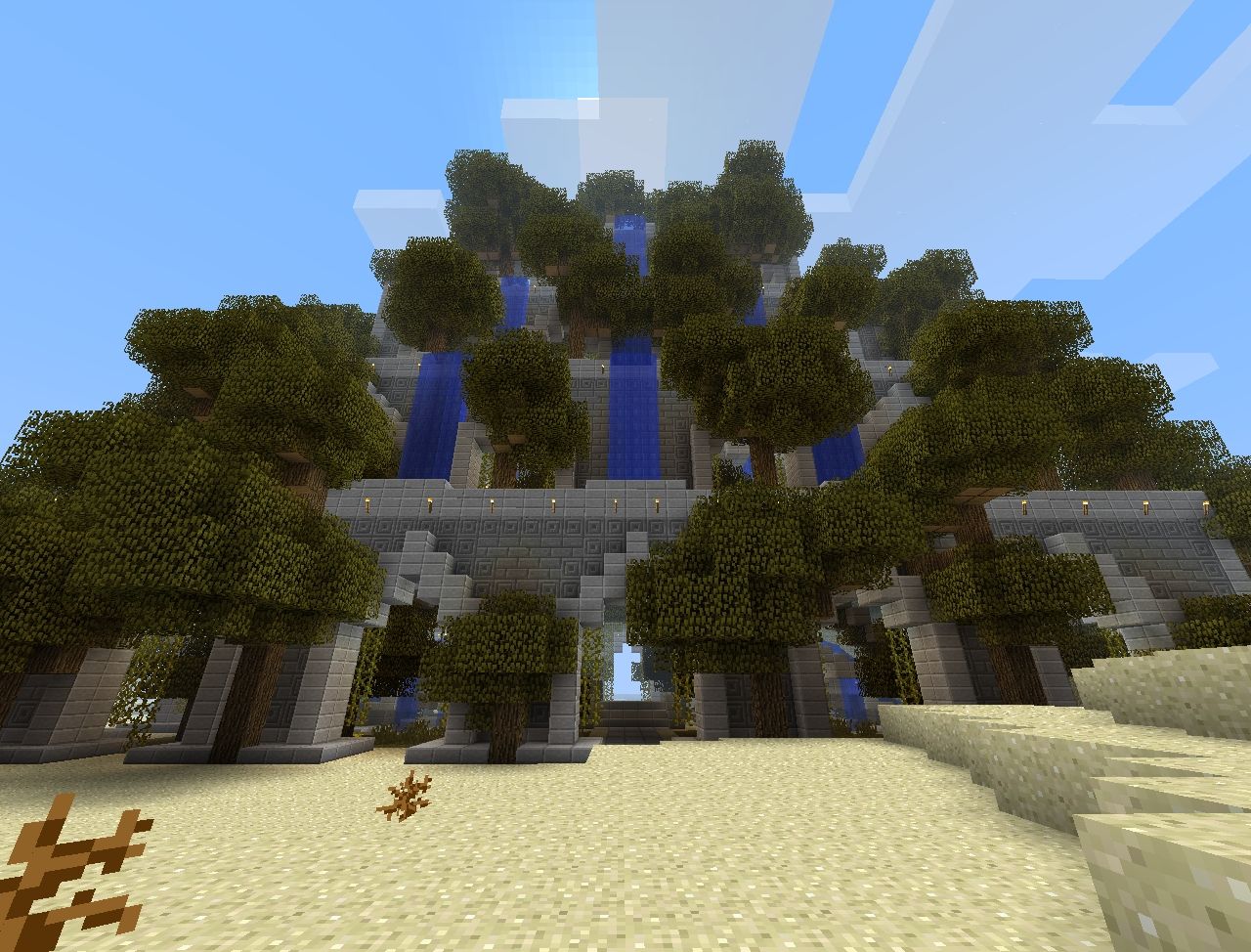 Babylon Garden Minecraft Map
