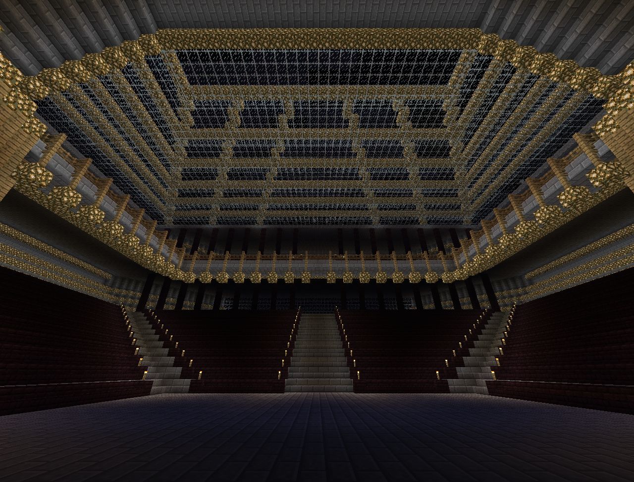Giant theatre Minecraft Map