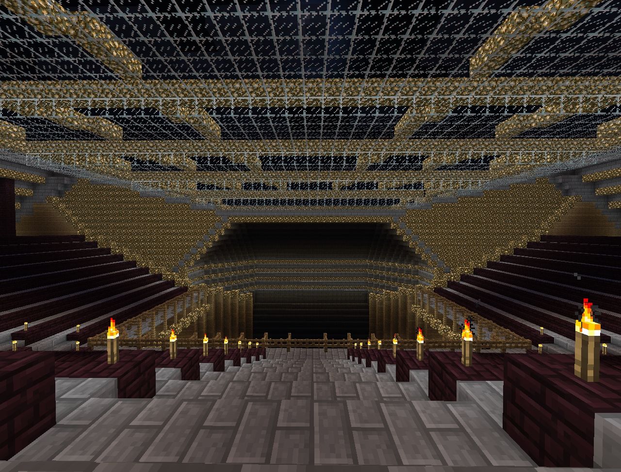 Giant theatre Minecraft Map