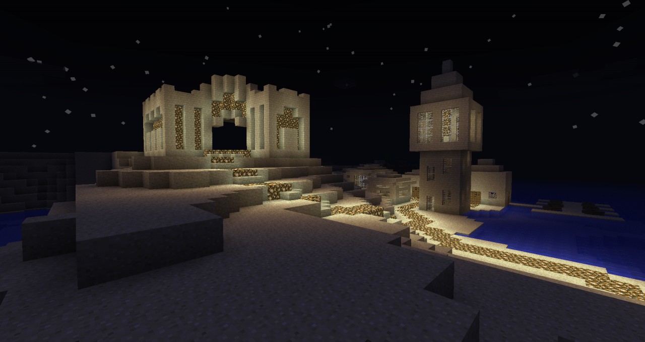 Sand Castle Minecraft Map