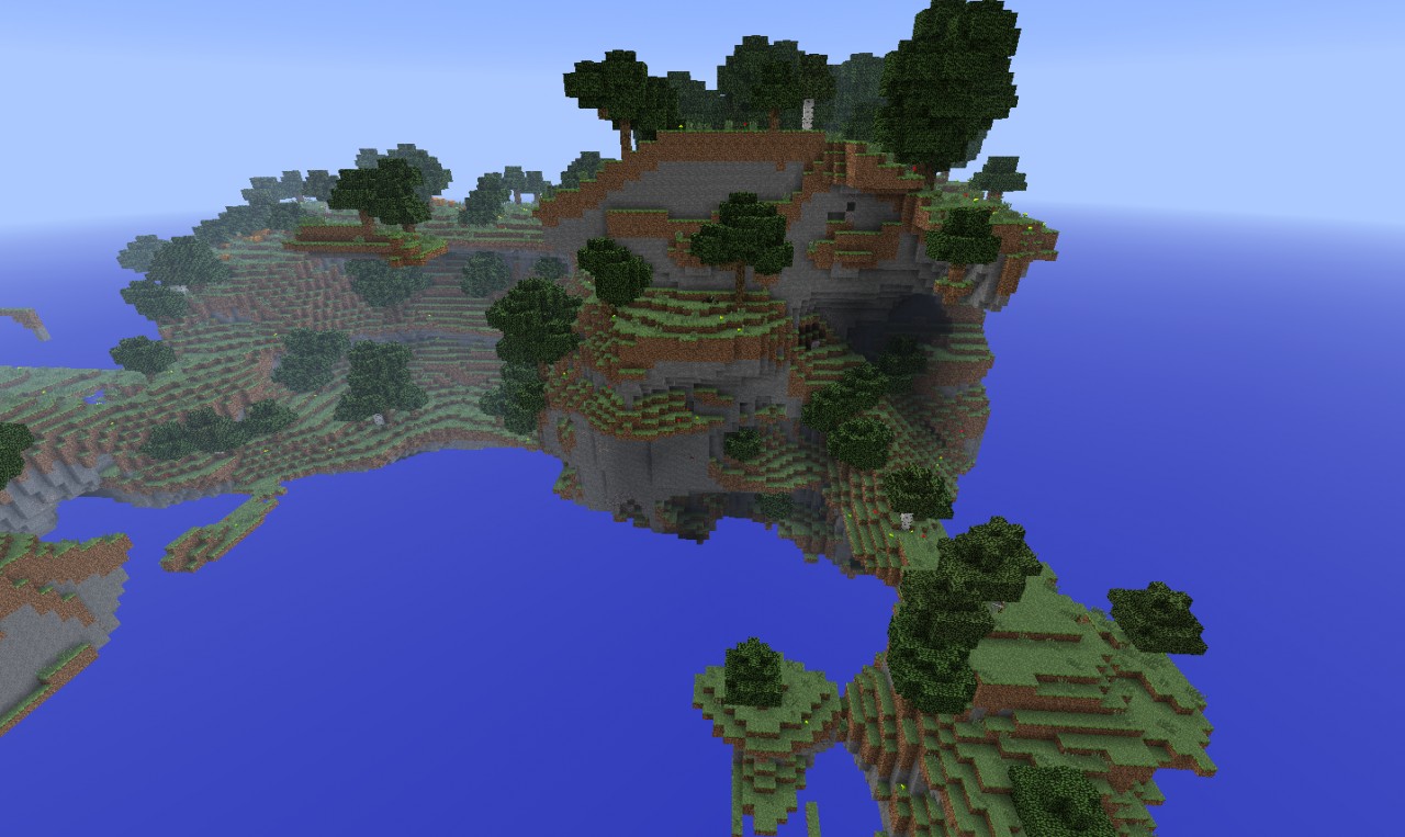 Server in SkyLands Minecraft Map