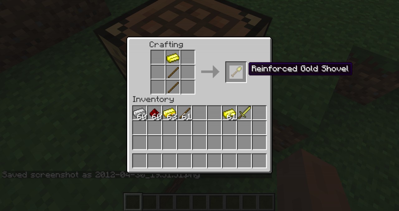 Reinforced Gold Mod Minecraft Mod