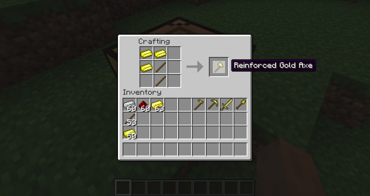 Reinforced Gold Mod Minecraft Mod