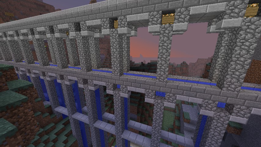 Roman Aqueducts Minecraft Map