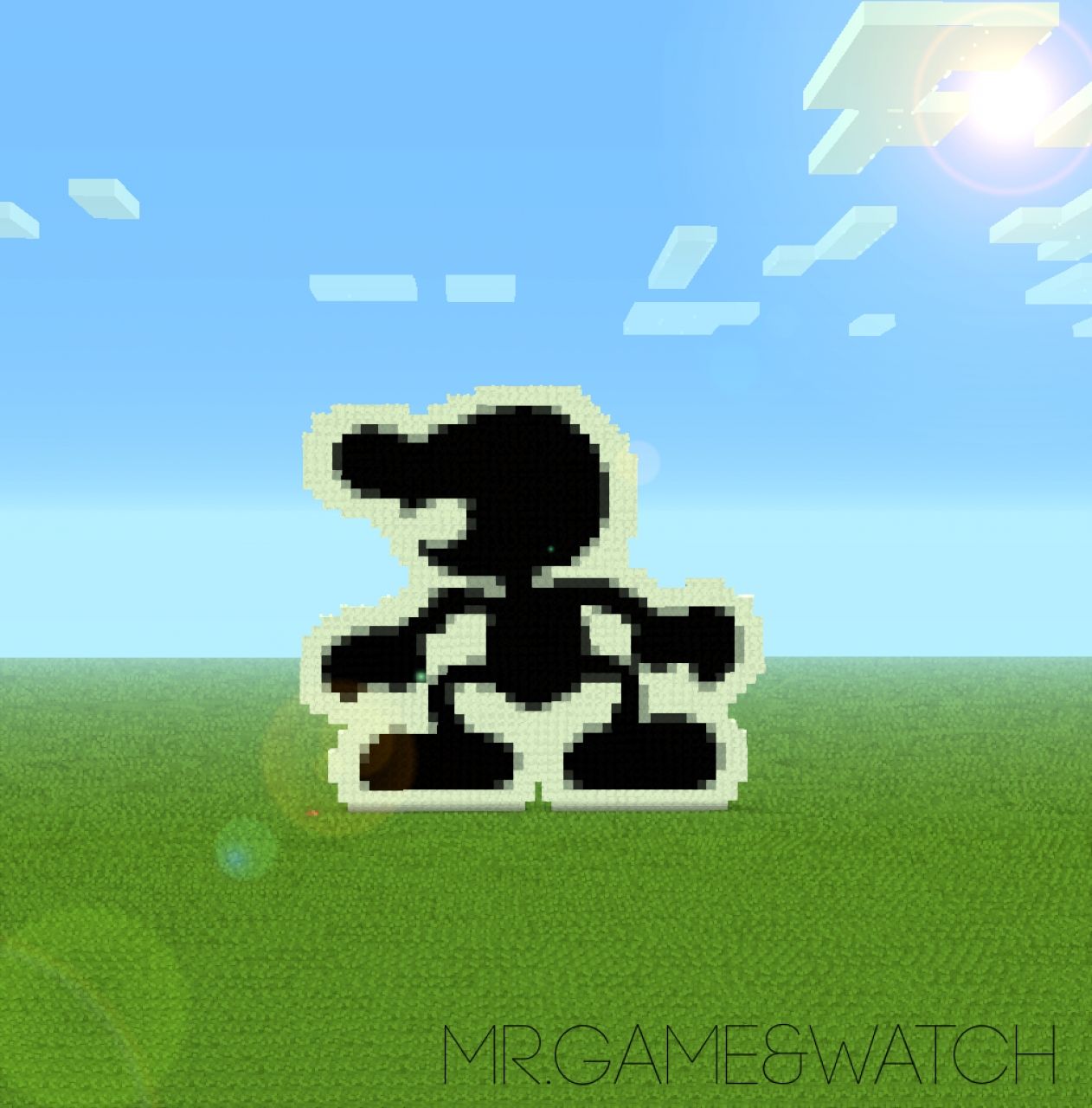 Mr.Game&Watch Minecraft Map